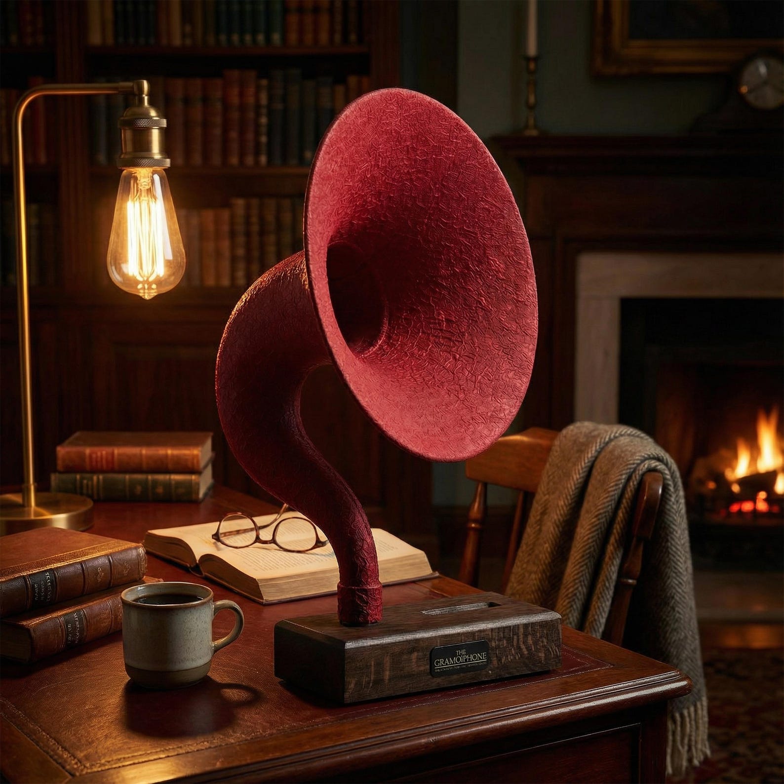 Gramophone iPhone Speaker, Housewarming Gifts, Handmade Gift for Music ...