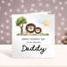 Personalised Fathers Day Card for Papa, Father's Day Gift, Happy ...