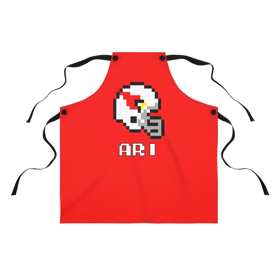 Arizona Tecmo Style 8-bit Helmet Apron - Etsy