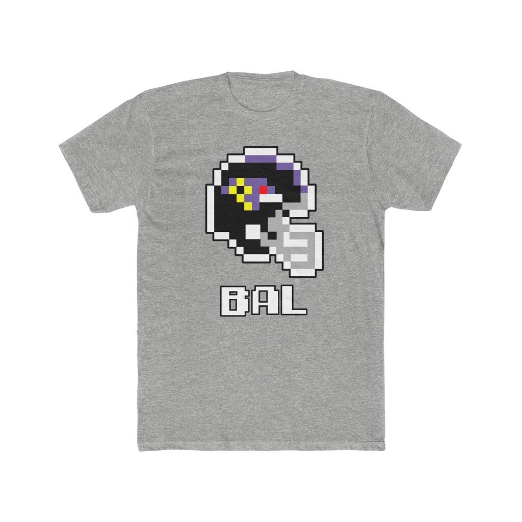 Baltimore Tecmo Style 8-bit Helmet Unisex T-shirt - Etsy