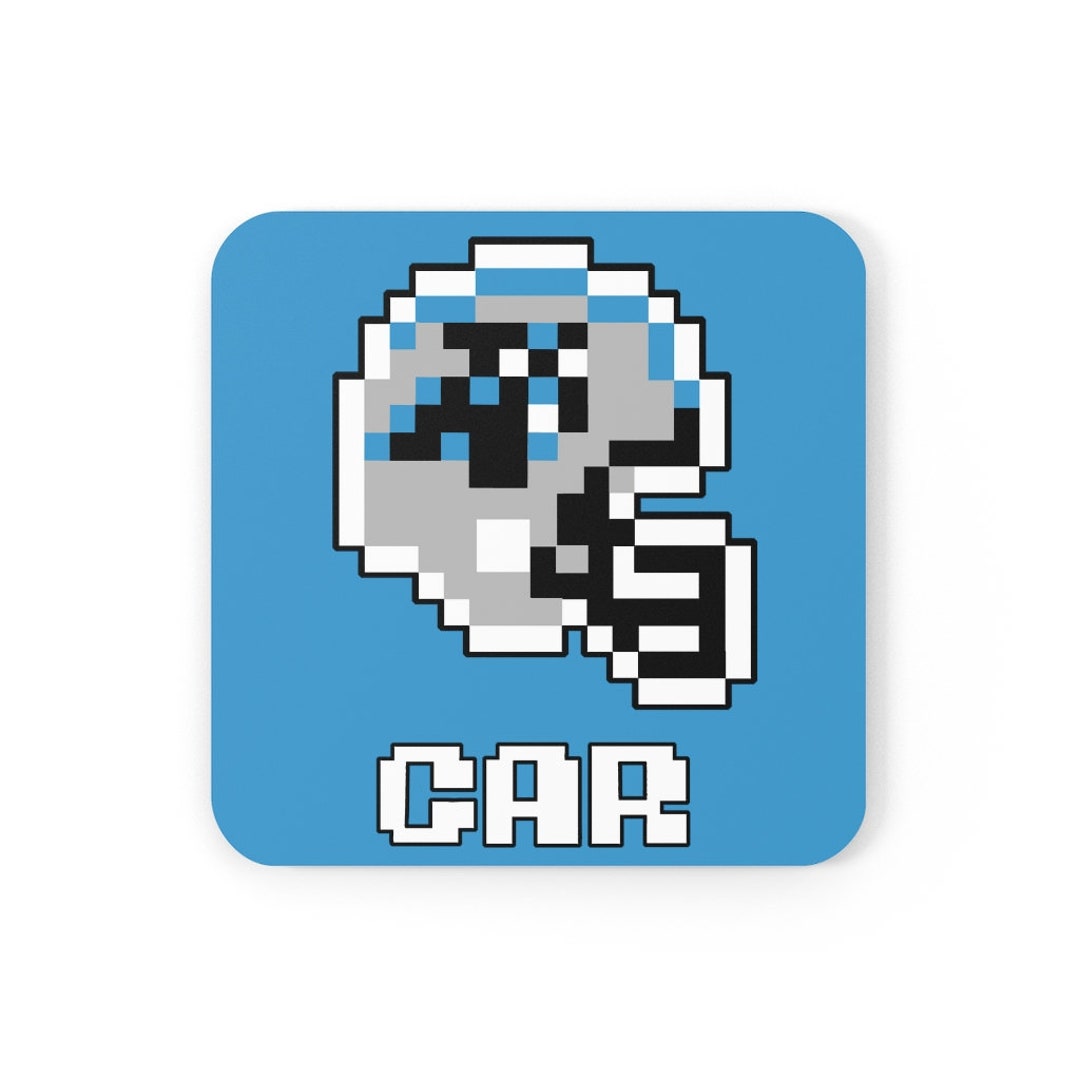 Carolina Tecmo Style 8-bit Helmet Coaster - Etsy UK