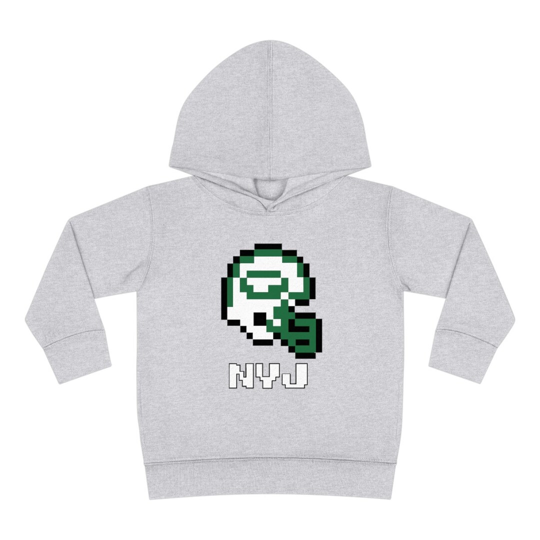New York Tecmo Style 8-bit Helmet Toddler Fleece Hoodie - Etsy