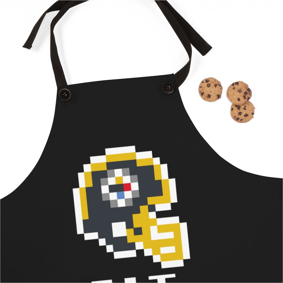 Pittsburgh Tecmo Style 8-bit Helmet Apron - Etsy