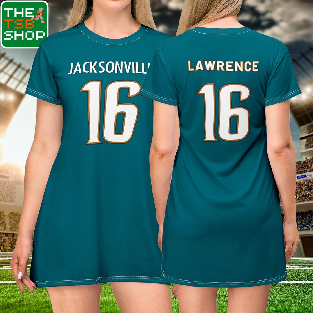 Trevor Lawrence Jersey T Shirt Dress Jacksonville - Etsy
