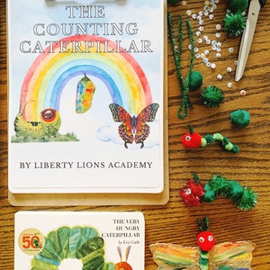 Counting Caterpillar | Early Learning | Butterfly Lifecycle | Preschool ...