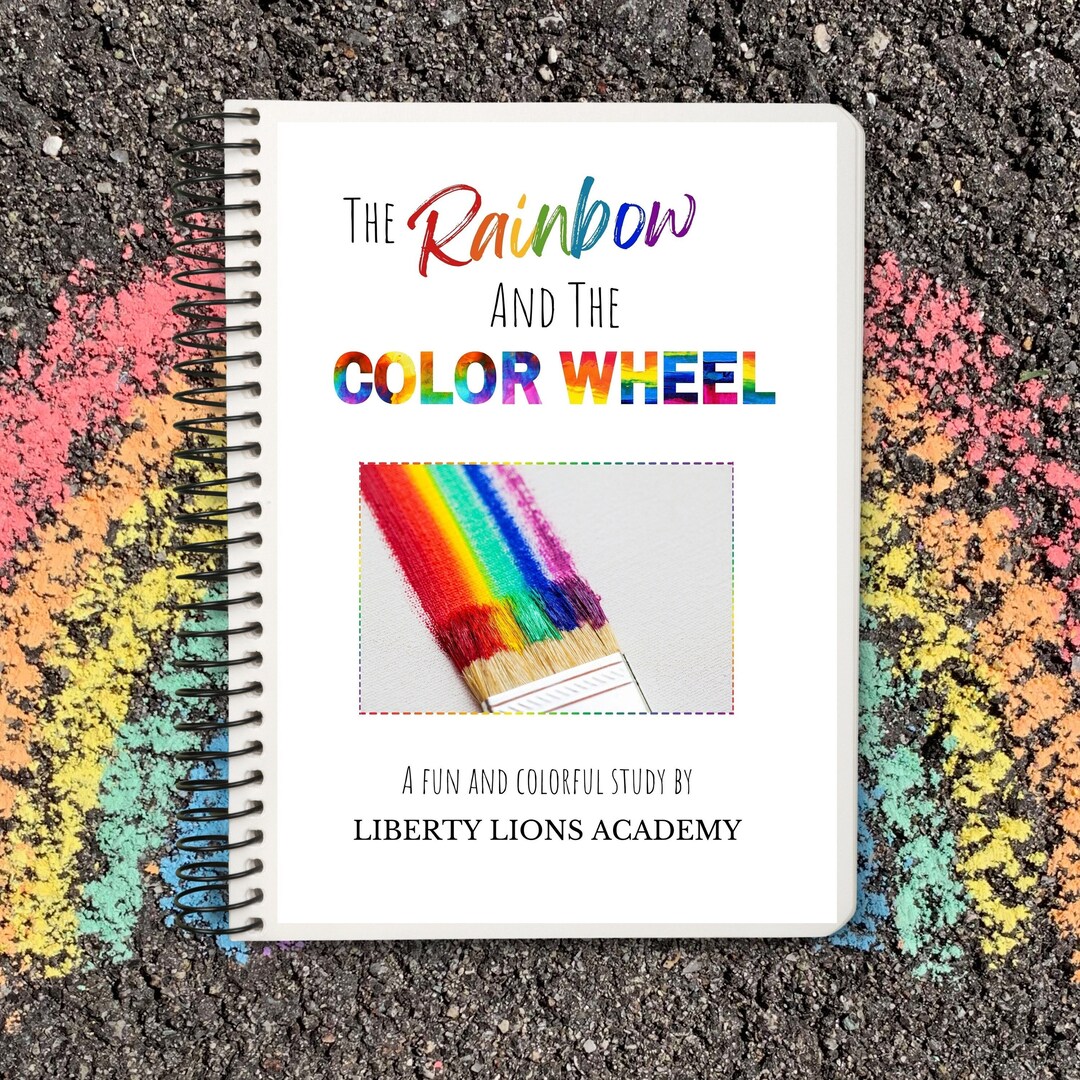 Rainbow Study, Color Wheel, STEM Activity, Homeschool Printable ...