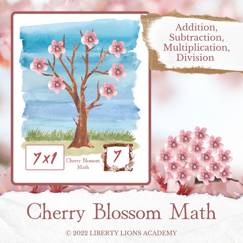 Cherry Blossom Unit Study, Homeschool Spring Study, History, Anatomy ...