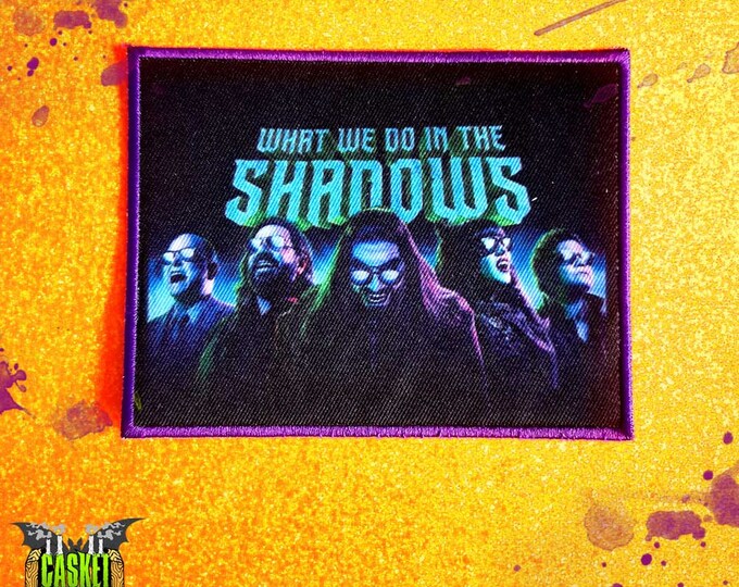What We Do in the Shadows Vampire Horror Gothic Patch Printed Iron On ...