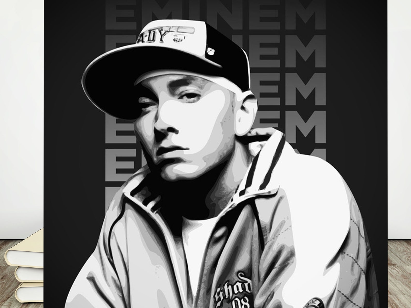 Eminem Print Digital Canvas Poster Digital Download Poster | Etsy