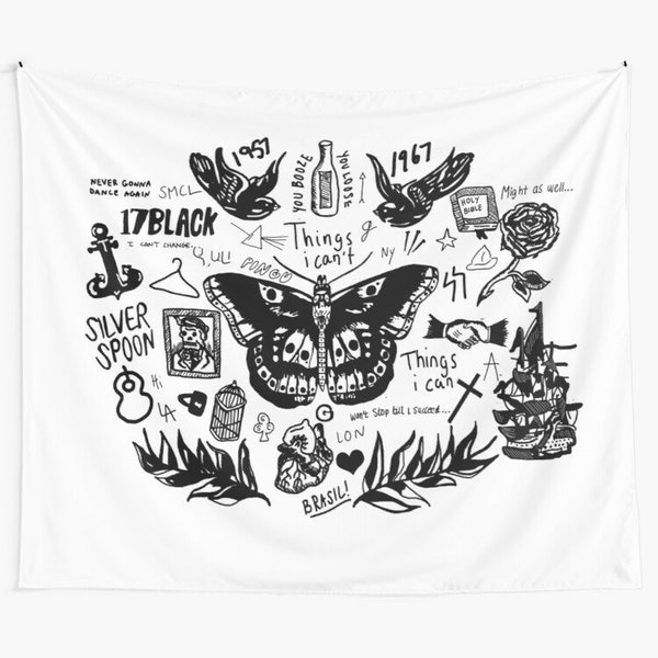 Harry Styles Tattoo - Etsy