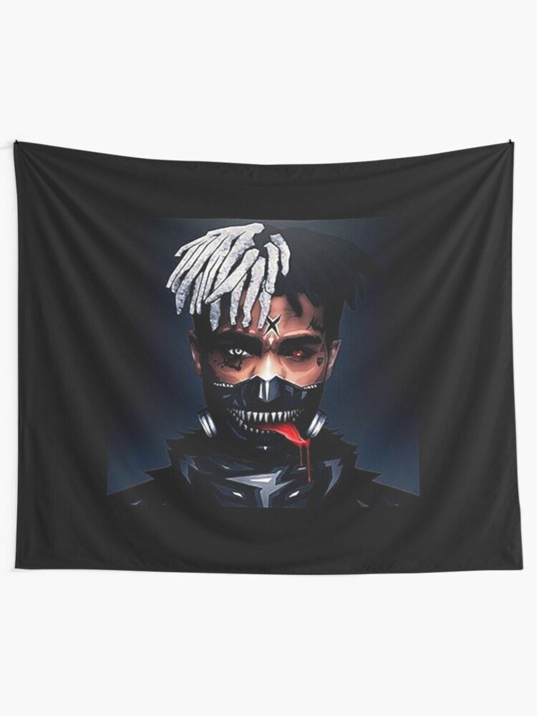 Xxxtentacion Tapestry Xxxtentacion Text Lines Tapestry Get - Etsy