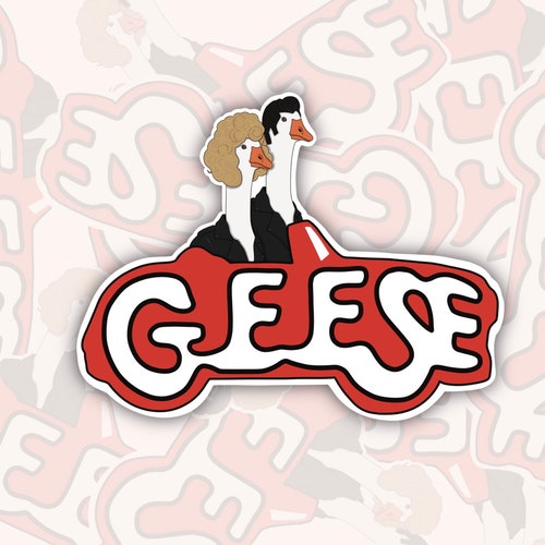 No Geese Vinyl Sticker Untitled Goose Game Sticker - Etsy