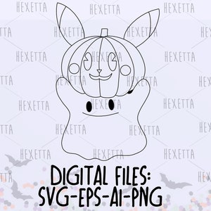 Ditto, Pikachu Pumpkin, Pokémon, Halloween, Digital Download - Etsy