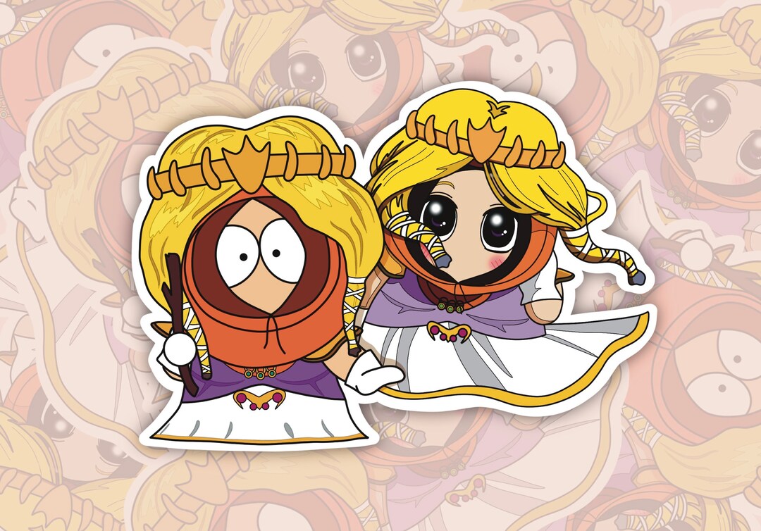 Princess Kenny, Anime Sticker - Etsy