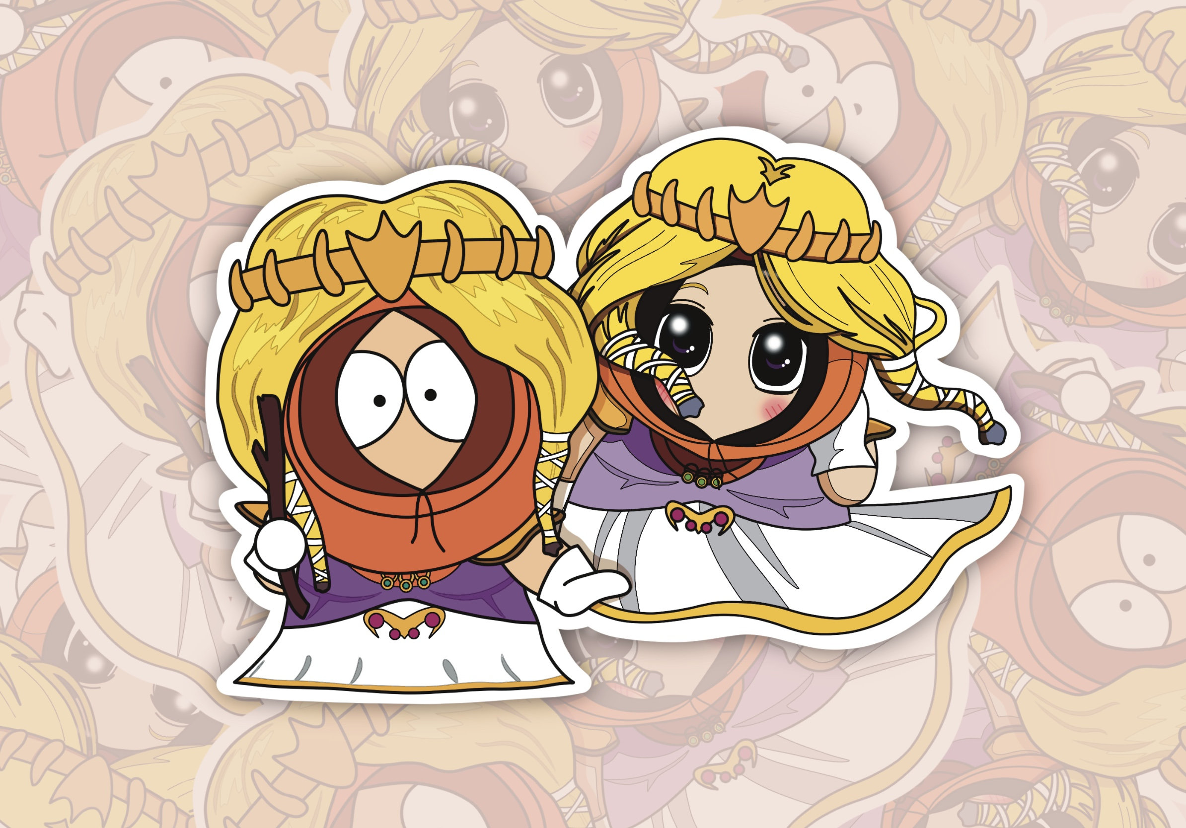 South Park Kenny Anime Style