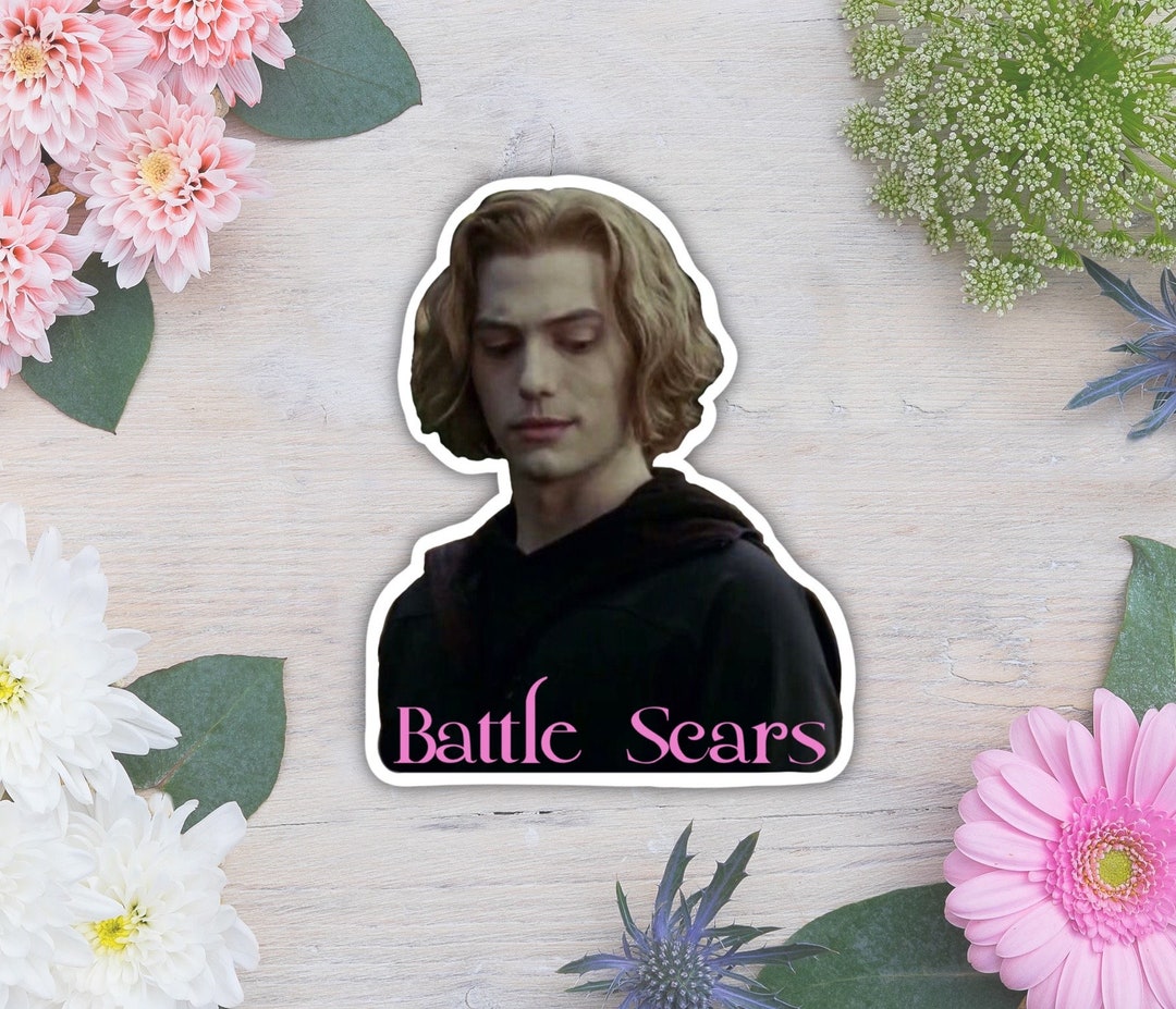 Battle Scars, Vampire, Meme Sticker - Etsy