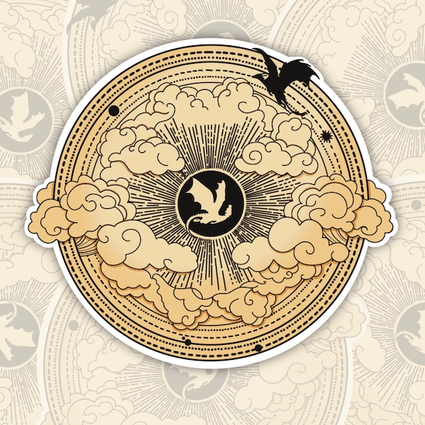 Fourth Wing Sticker Png - Etsy