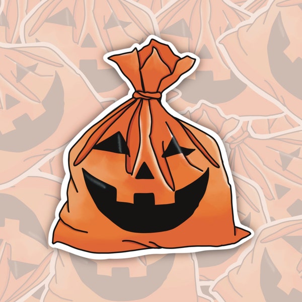 Halloween Trash Bag - Etsy