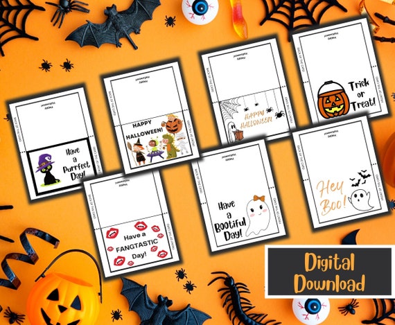 Halloween Printable Cards For Adults Happy Halloween Pop Up Card