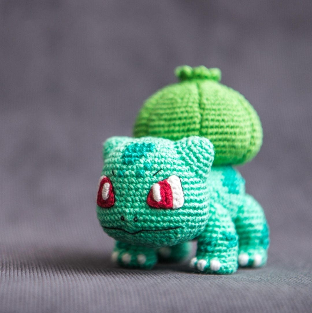 Bulbasaur Crochet Pattern, P0kemon Crochet Pattern - Etsy