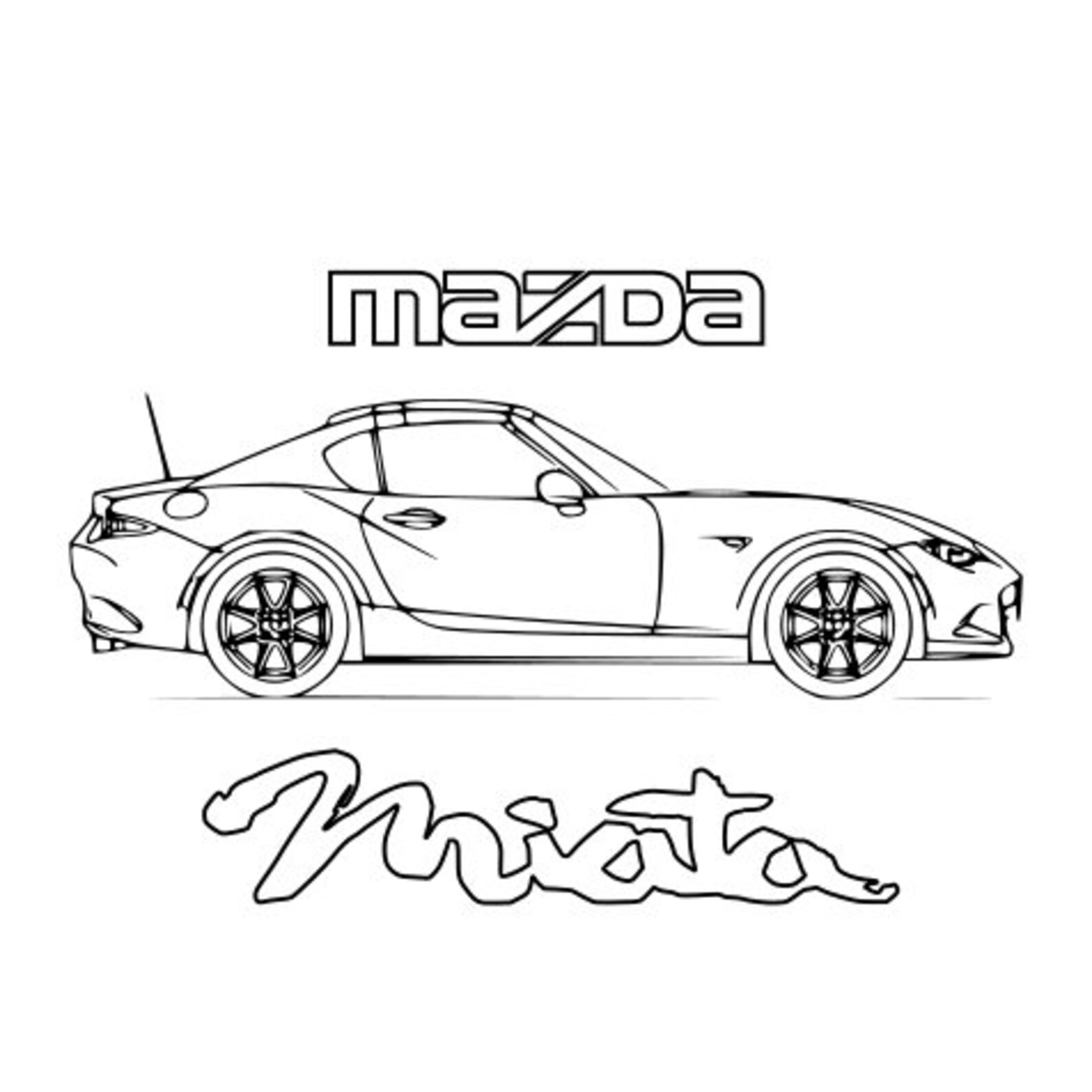 Mazda Miata Lighted LED Acrylic Sign | Etsy