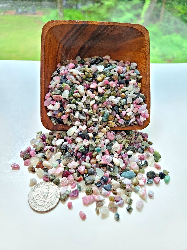 4oz Crystal Chip Bags 4-9mm Gemstone Chips Crushed - Etsy