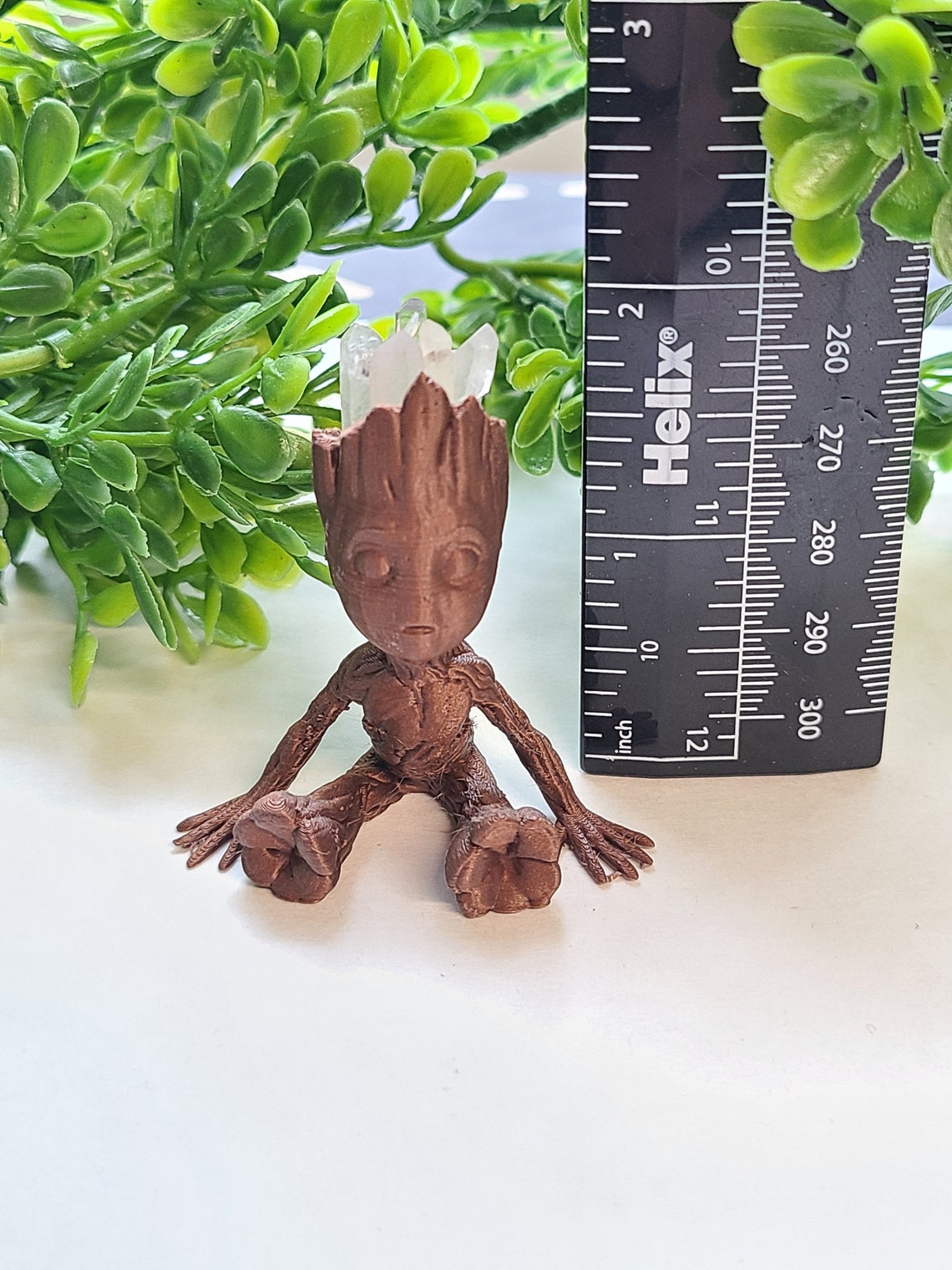 3D Printed Groot Crystal Set 3D Printed Groot With Crystal | Etsy