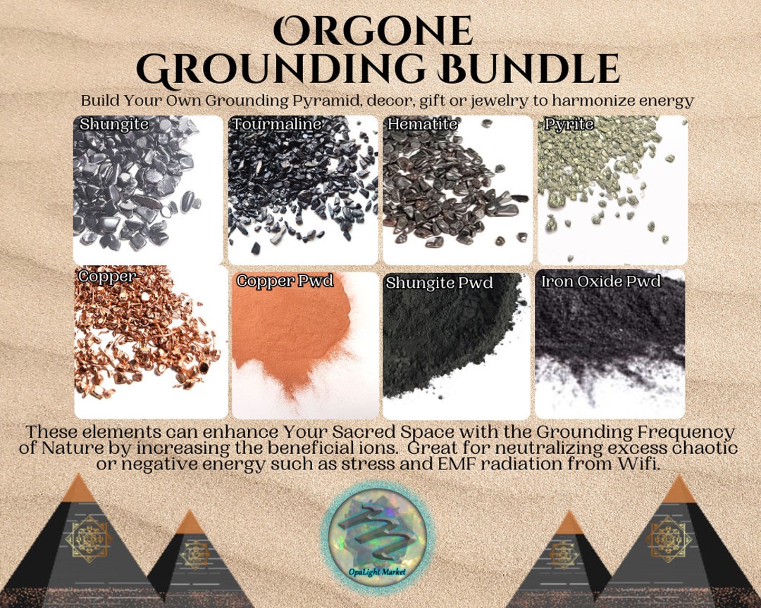 Grounding Bundle | DIY Orgone Supplies, Orgone Making, DIY Grounding ...