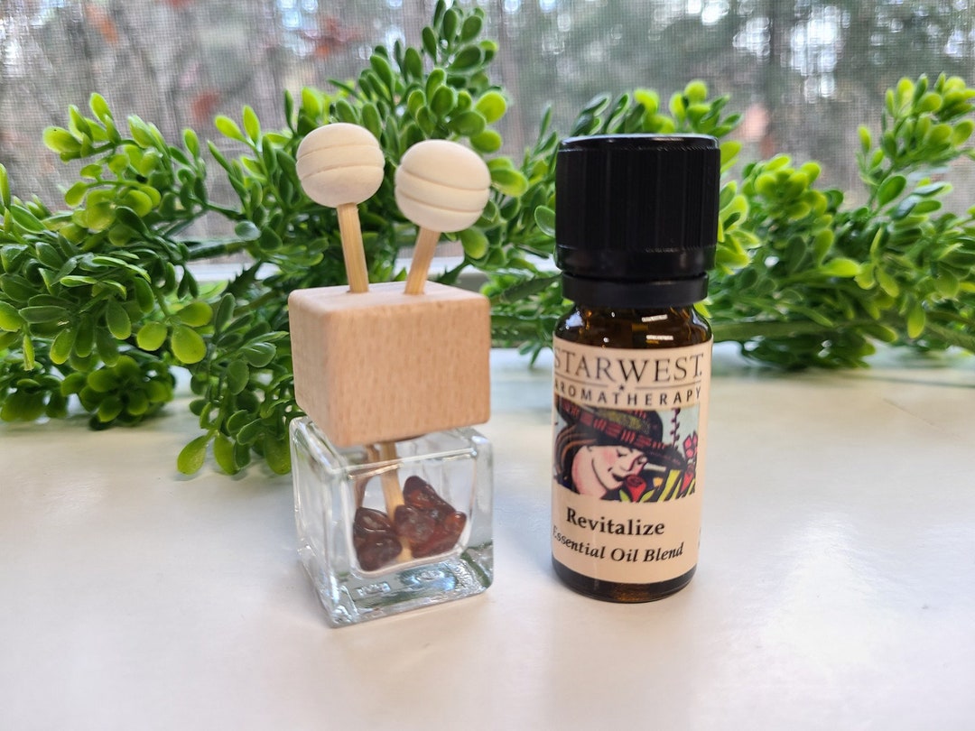 Mini Crystal Oil Diffuser | Natural Car Freshener, Essential Oil Air ...