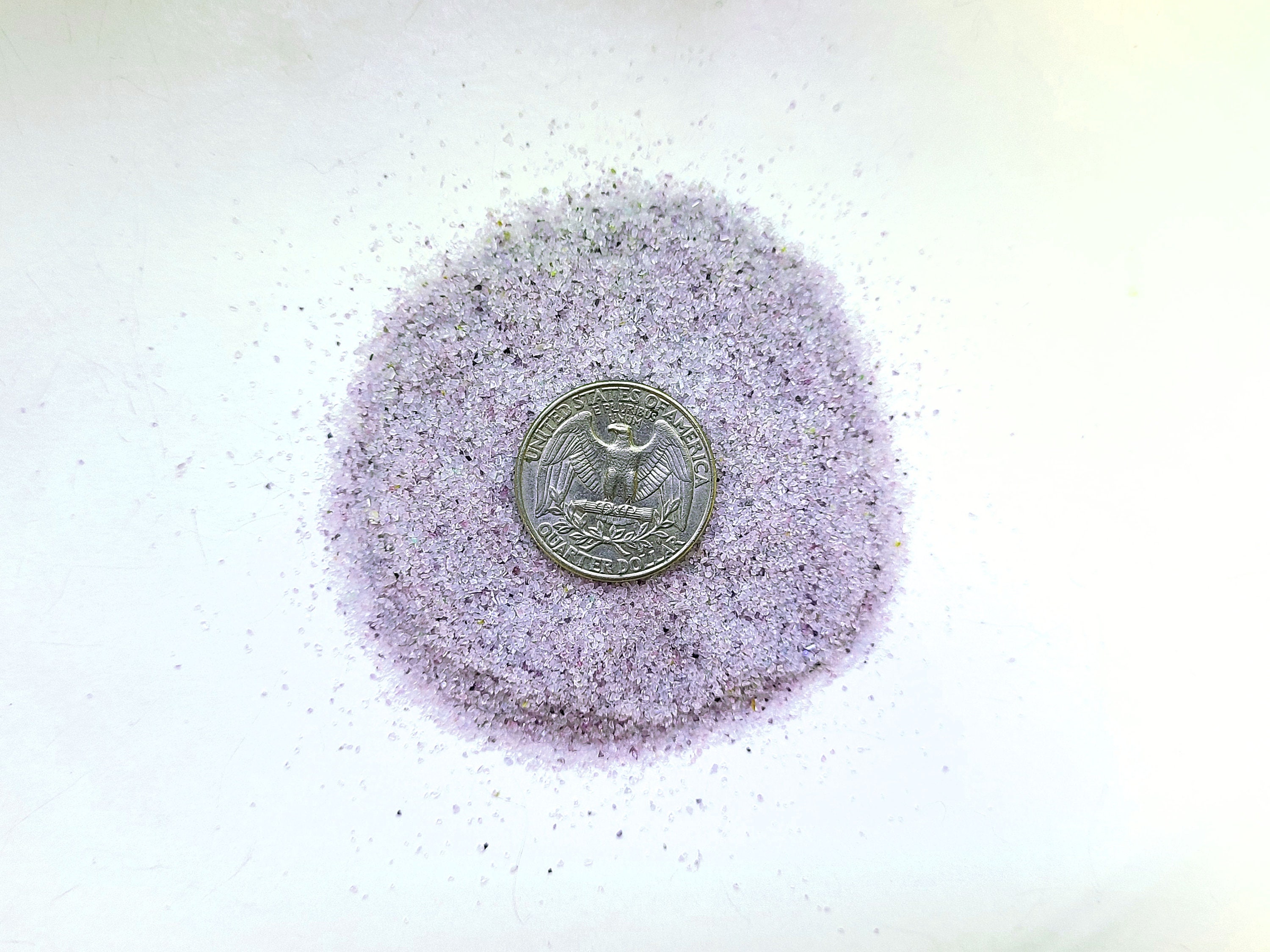 Rainbow Fluorite Crystal Sand | Crushed Gemstone Fluorite, Natural ...