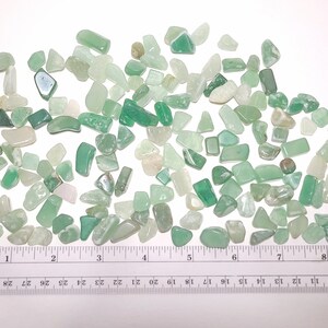 Green Aventurine Crystal Chips 8-14mm | Polished Aventurine Gemstones ...