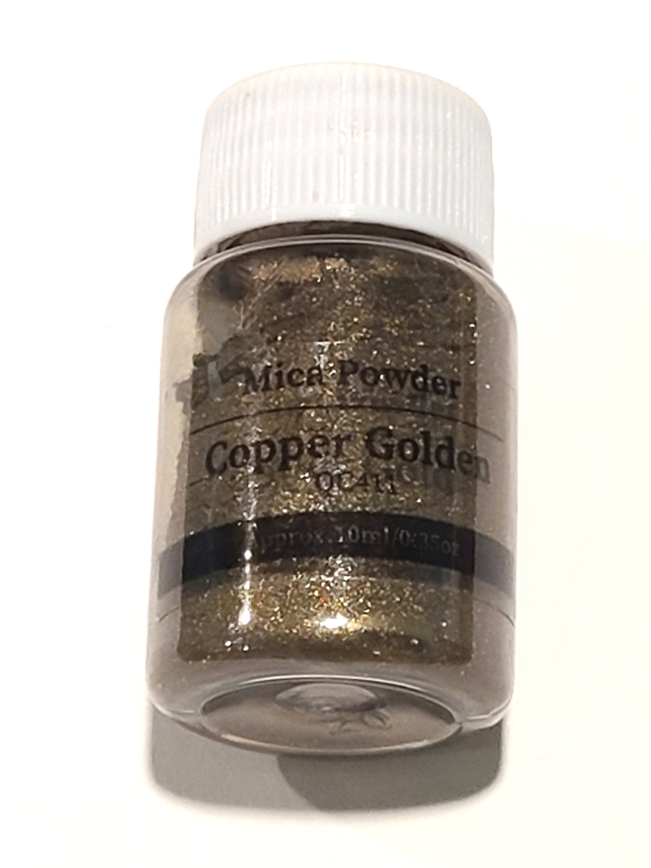 Copper Golden Natural Mica Powder Pigment Copper Golden | Etsy
