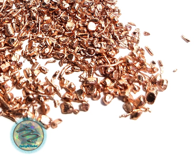99.9% Pure Copper Shavings Copper Chop Copper Flakes - Etsy