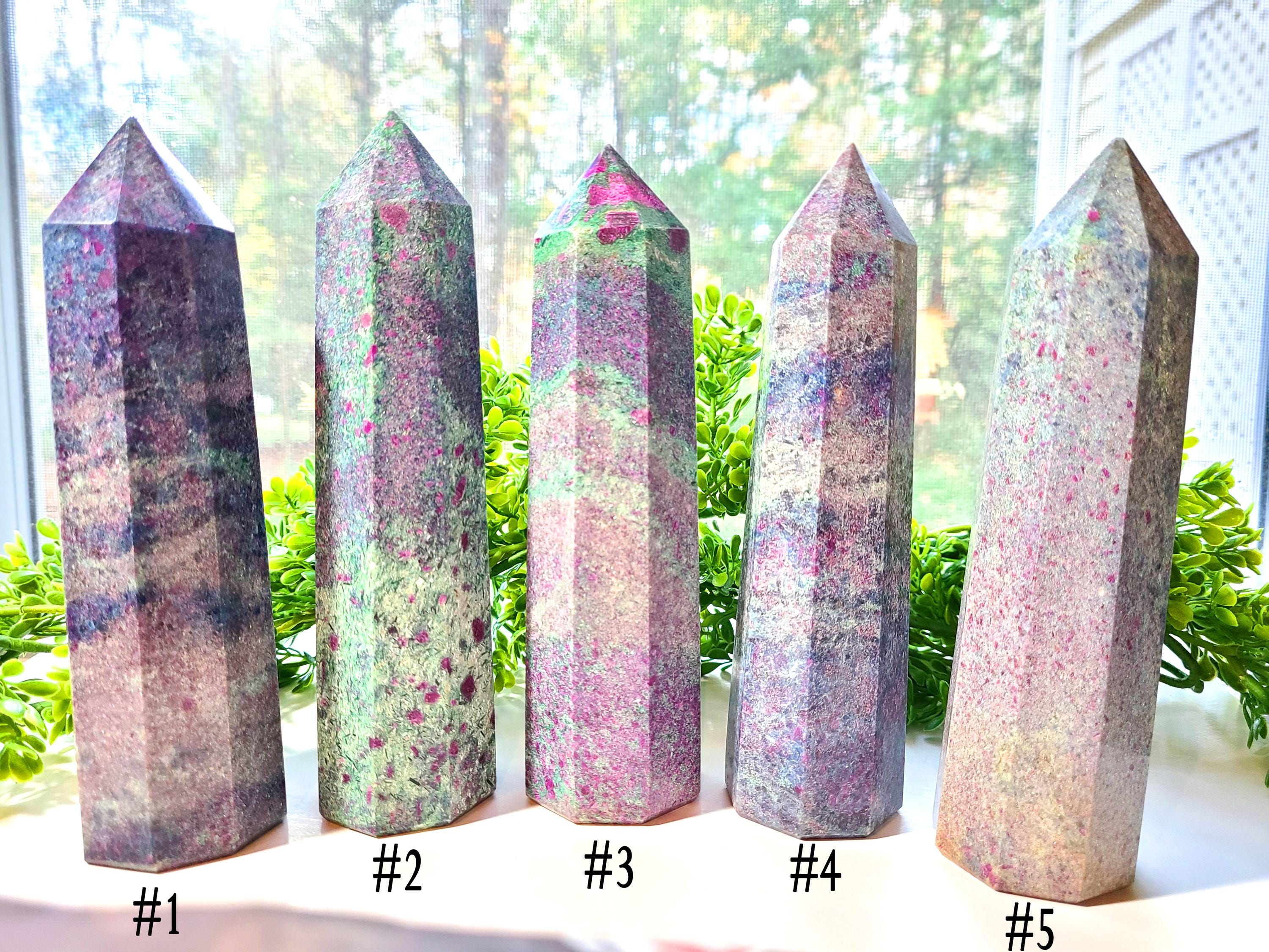 Ruby Kyanite Altar Crystal | 7in 2lb Avg Ruby Kyanite Crystal, Ruby ...