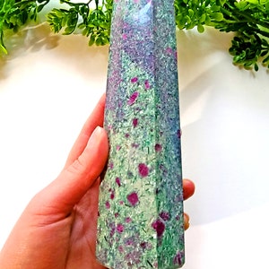 Ruby Kyanite Altar Crystal 7in 2lb Avg Ruby Kyanite Crystal, Ruby ...