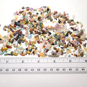 Randomite Crystal Chips 2-15mm Bulk Natural Mixed Chips, Crystal Gemstone Chips, Tumbled ...