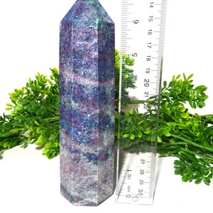 Ruby Kyanite Altar Crystal | 7in 2lb Avg Ruby Kyanite Crystal, Ruby ...