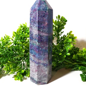 Ruby Kyanite Altar Crystal | 7in 2lb Avg Ruby Kyanite Crystal, Ruby ...