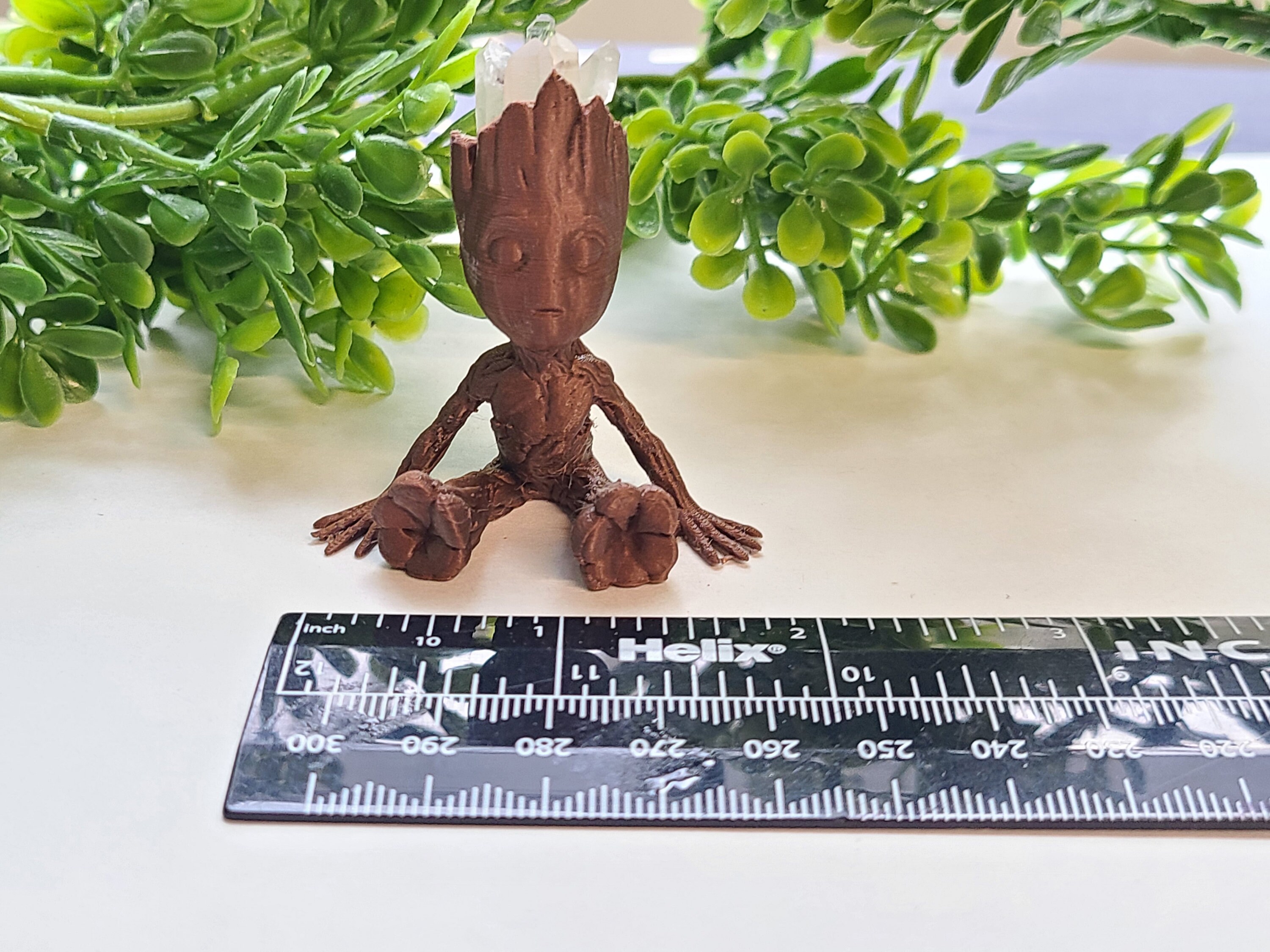 3D Printed Groot Crystal Set 3D Printed Groot With Crystal - Etsy