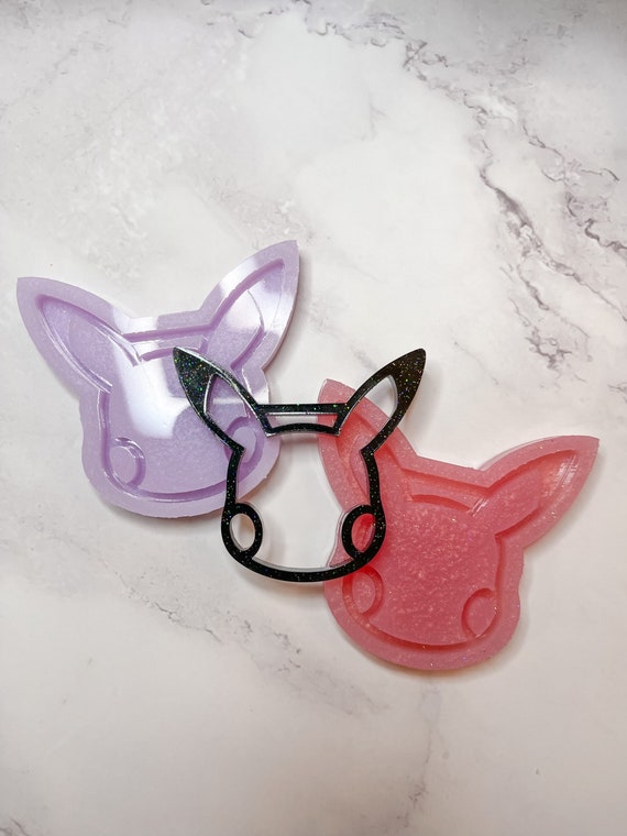 ONE Mini Pika Head Keychain Silicone Resin Mold Tsurikawa - Etsy