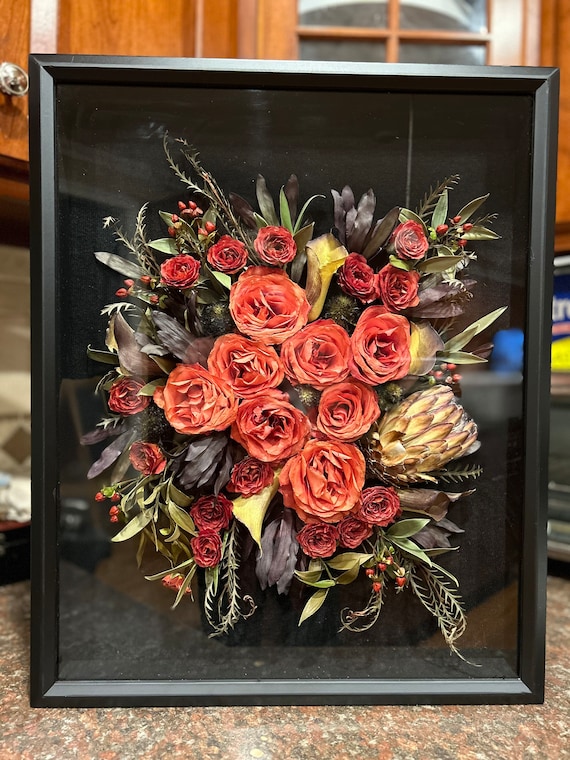 Shadow box for wedding flowers 60 photos - Astyledwedding.com
