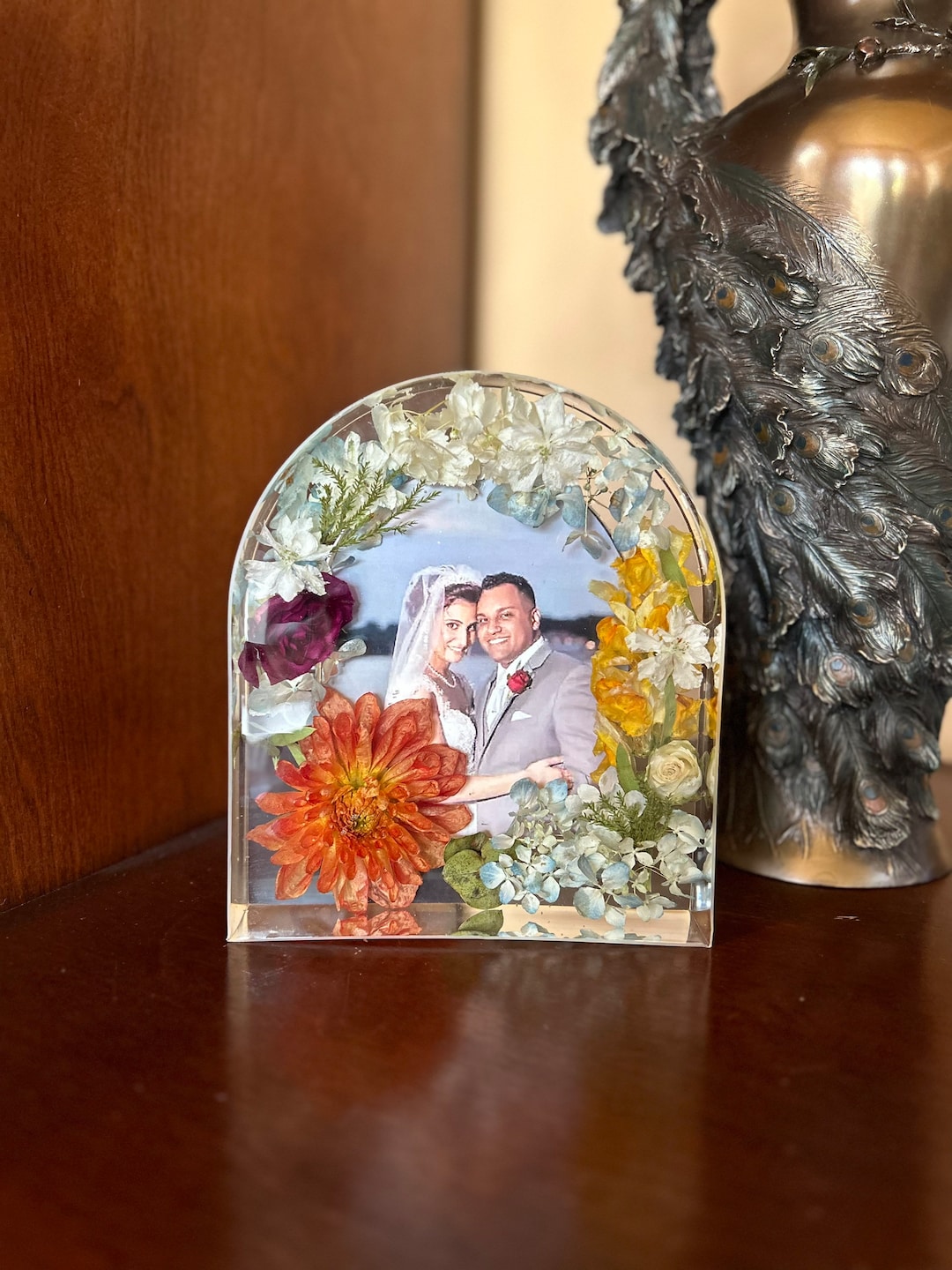 Flower Preservation,bouquet Preservation in Resin,resin Picture Frame ...