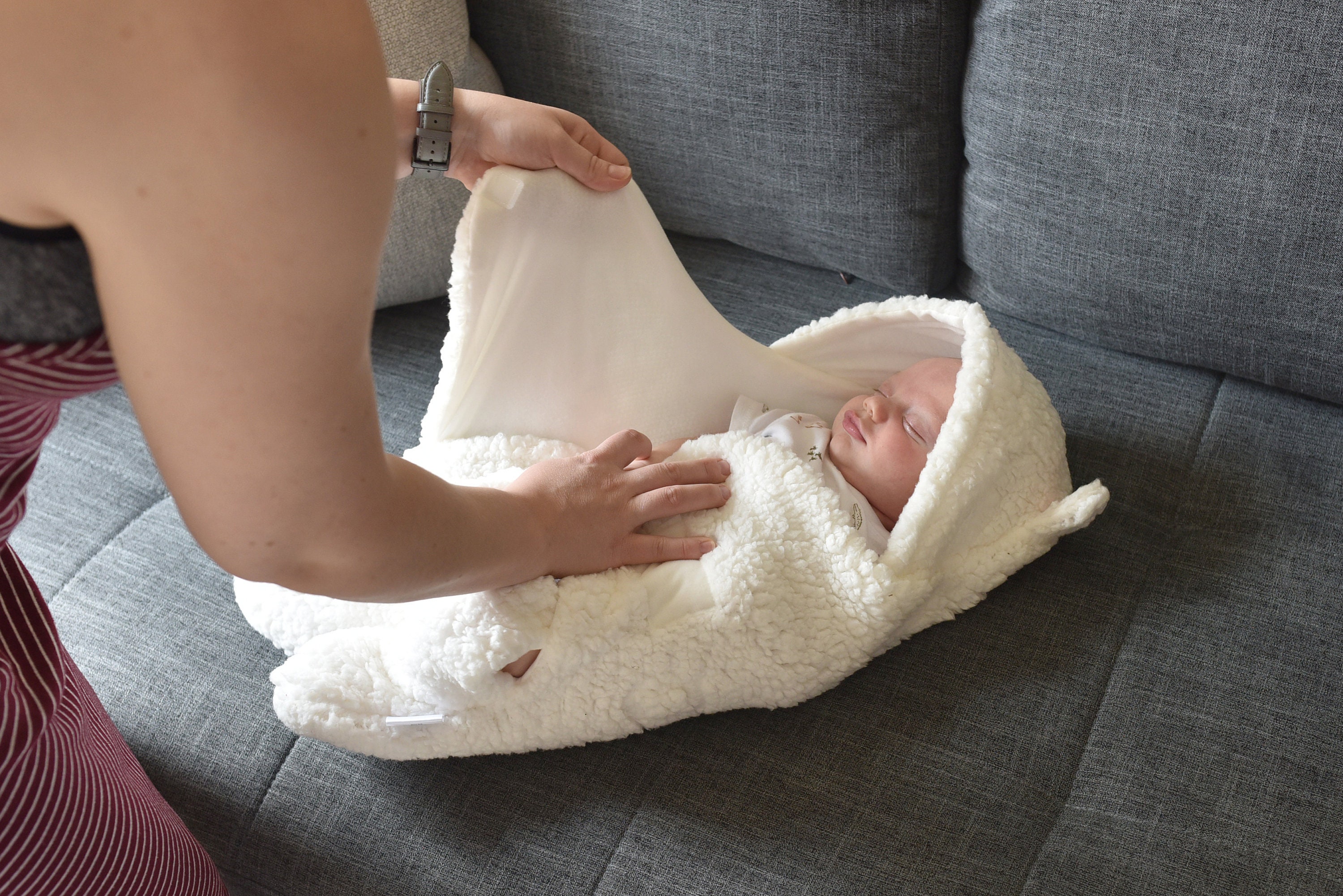 Cute Bear Organic Swaddle Wrap Gift for Newborn Baby Blanket | Etsy