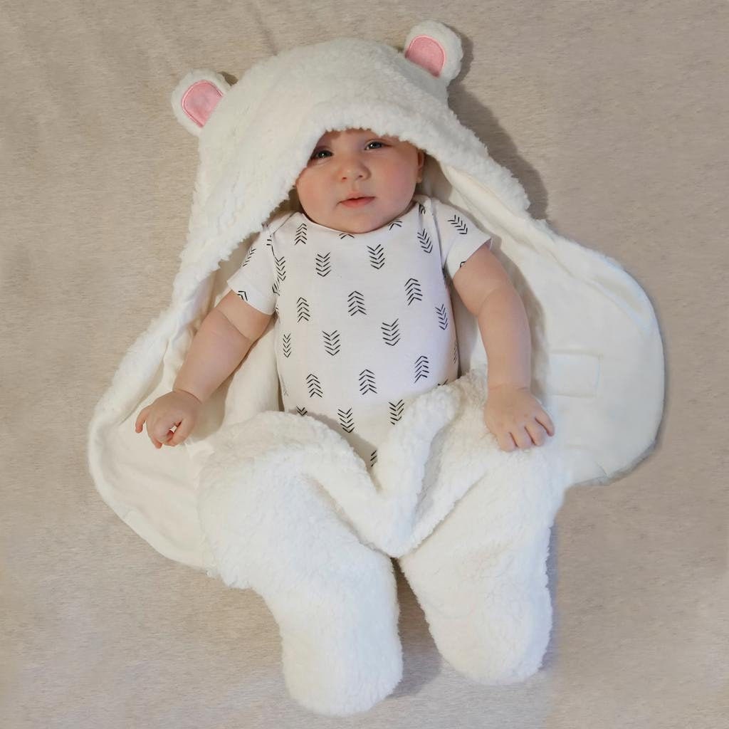 Cute Bear Organic Swaddle Wrap Gift for Newborn Baby Blanket - Etsy