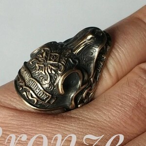 Days Gone Ring Days Gone Deacon's Ring Morior Invictus - Etsy