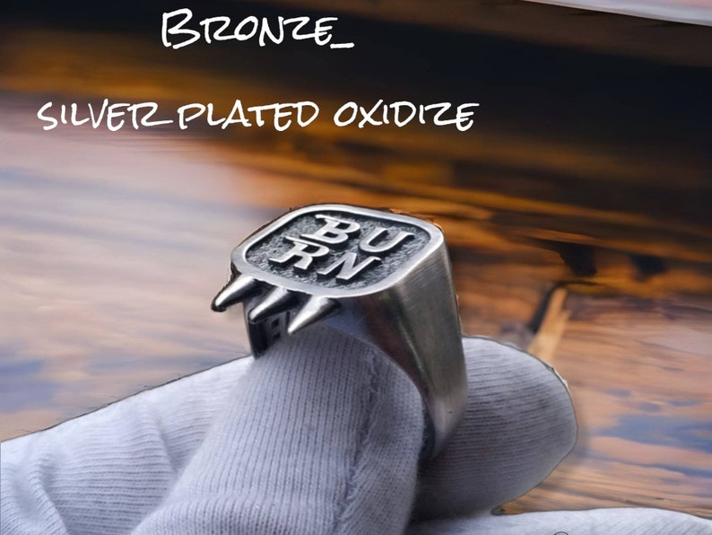 Cyberpunk 2077 Cyberpunk Ring Johnny Silvеrhand Burn Ring - Etsy