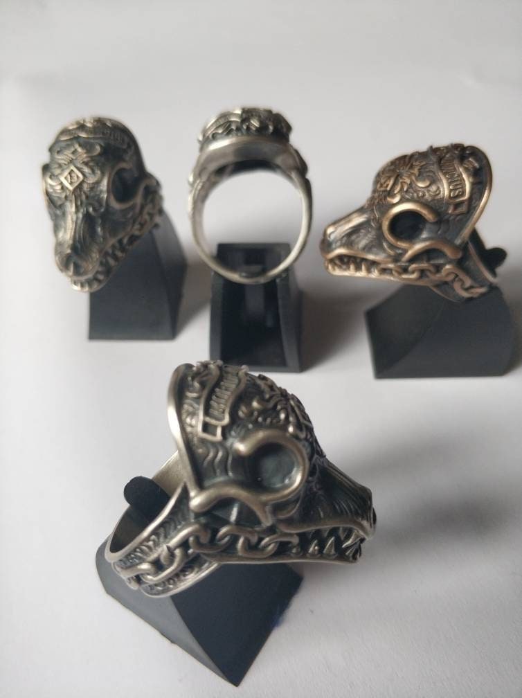 Days Gone Ring Days Gone Deacon's Ring Morior Invictus - Etsy Israel