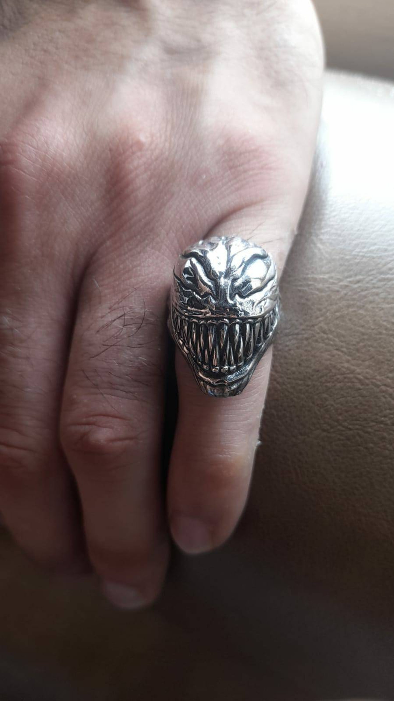 Venom Venom Ring Venom Spiderman Ring Spiderman Ring - Etsy