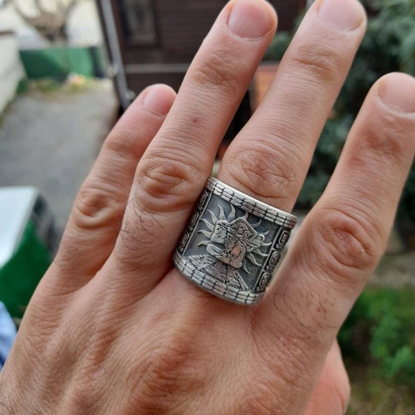 Mayan Ring - Etsy