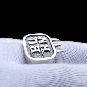 Cyberpunk 2077 Ring, Cyberpunk Silver Ring, Johnny Silvеrhand Burn Ring ...